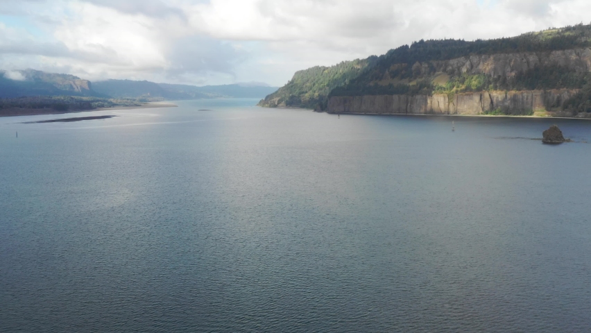 Columbia River Valley landscape in Oregon image - Free stock photo ...