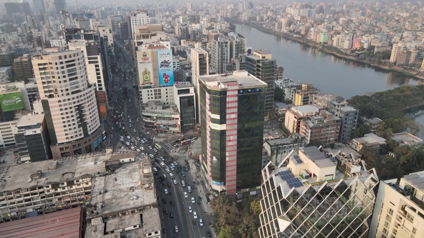 gulshan dhaka bangladesh - march 1 Stock Footage Video (100% Royalty ...