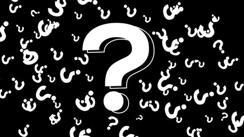 Scribble Question Marks Stock Vector (Royalty Free) 54346942