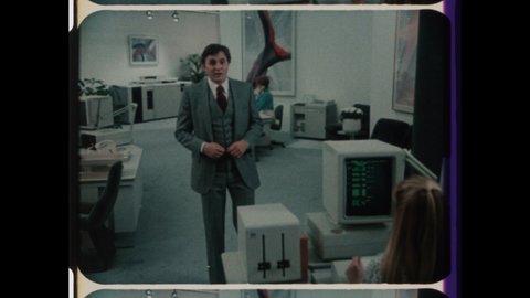 1980s computer Stock Video Footage - 4K and HD Video Clips | Shutterstock