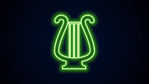 Lyre icon Stock Video Footage - 4K and HD Video Clips | Shutterstock