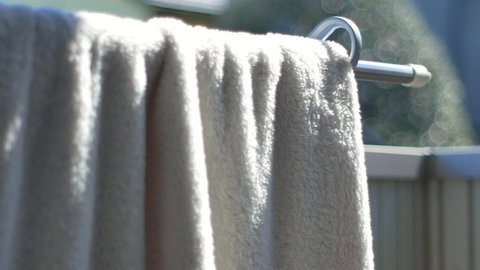 close-up turning on off shower head Stock Footage Video (100% Royalty ...
