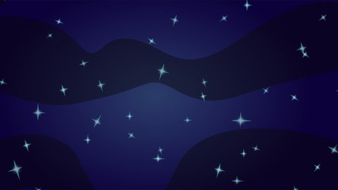 Starry Sky Moving Stars Background Stock Footage Video (100% Royalty ...