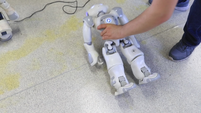 Act like human robot Stock Video Footage - 4K and HD Video Clips ...