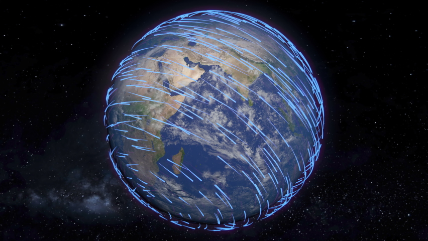 high definition loopable spinning globe countries Stock Footage Video ...