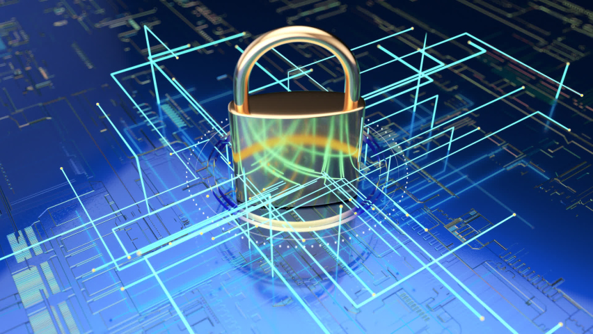 3d Abstract Background of Security Stock Footage Video (100% Royalty ...