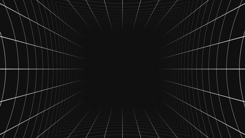 Background Animation Rotating Grid Seamless Loop Stock Footage Video ...