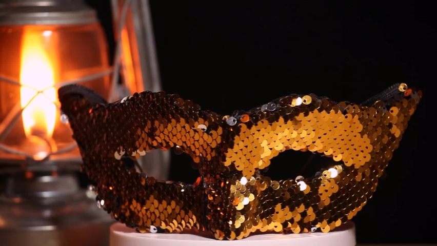 Elegant masquerade party invitation Stock Video Footage - 4K and HD ...