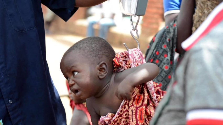 Unidentified People Measuring the Weight Stock Footage Video (100% ...