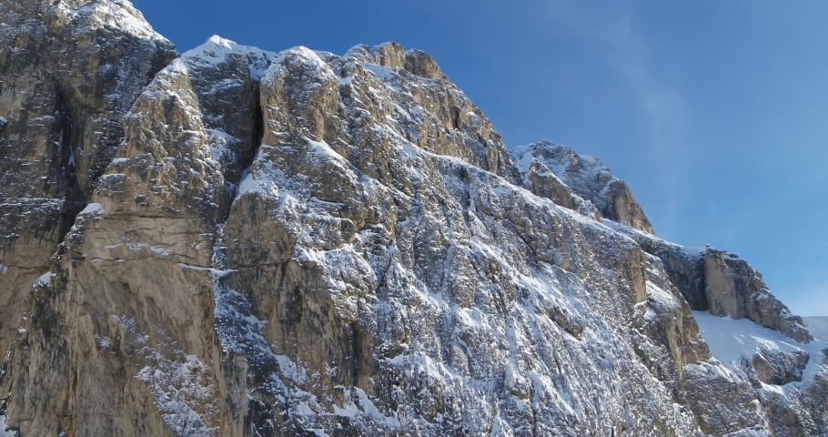 Snow Covered Rock Face Stock Video Footage - 4K and HD Video Clips ...
