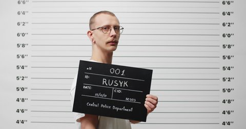 Cyber Crime Hacker Mugshot Criminal Teenager Stock Vector (Royalty Free ...