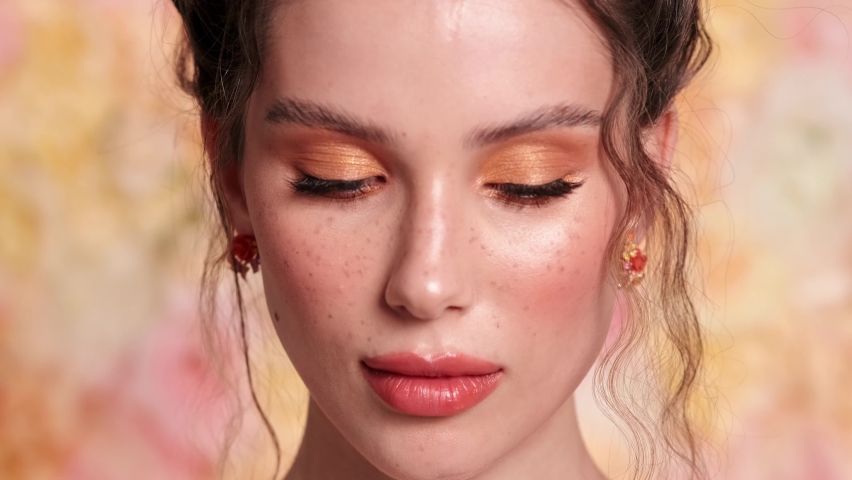 Beautiful woman shhh pose Stock Video Footage - 4K and HD Video Clips ...