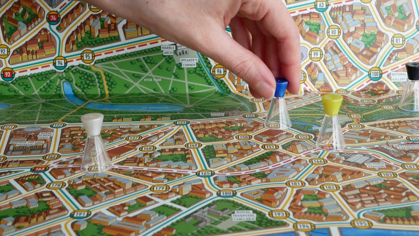 Board Game Map Stock Video Footage - 4K and HD Video Clips | Shutterstock