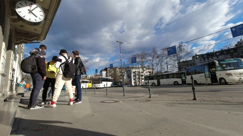 Bus Terminal 3 Stock Video Footage - 4K and HD Video Clips | Shutterstock