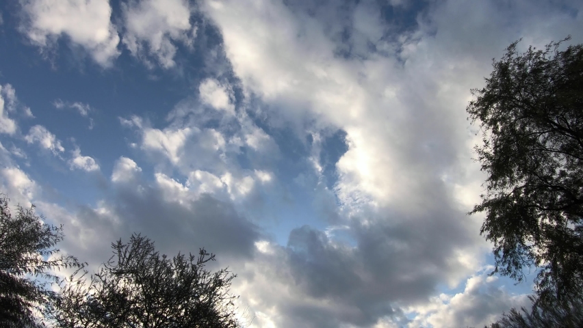 time-lapse sky's changing clouds light includes Stock Footage Video ...