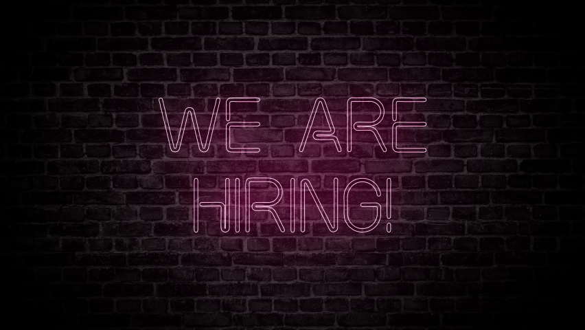 Job Vacancy Background Stock Video Footage - 4K and HD Video Clips ...