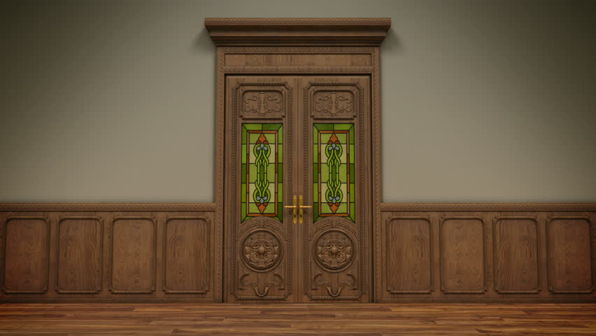 magic doors opening enigmatic video transition Stock Footage Video (100 ...