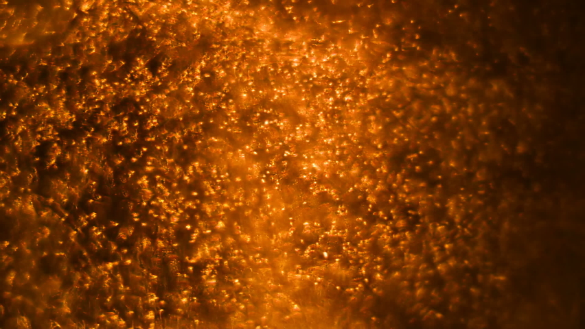 Abstract Orange Magical Space Background Stock Footage Video (100% ...