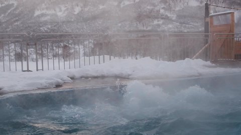 19 Jacuzzi snow Stock Video Footage - 4K and HD Video Clips | Shutterstock