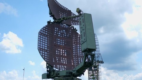Old Military Radar Station Openair Exhibition Stock Footage Video (100% ...