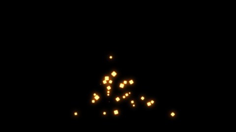 2d Elements Pack Fire Sparks Animation Stock Footage Video (100% ...