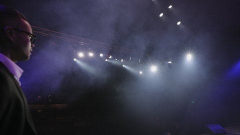 Portrait Attractive Male Vip Celebrity Posing Stock Photo 224763304 ...