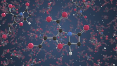 3d Animation Molecule Structure Molecular Structure Stock Footage Video ...