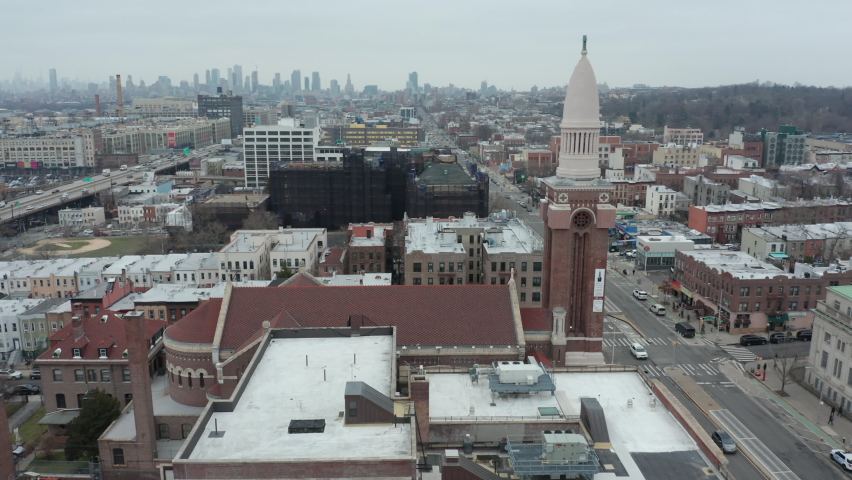 Flying Counter Clockwise Around St. Stock Footage Video (100% Royalty ...