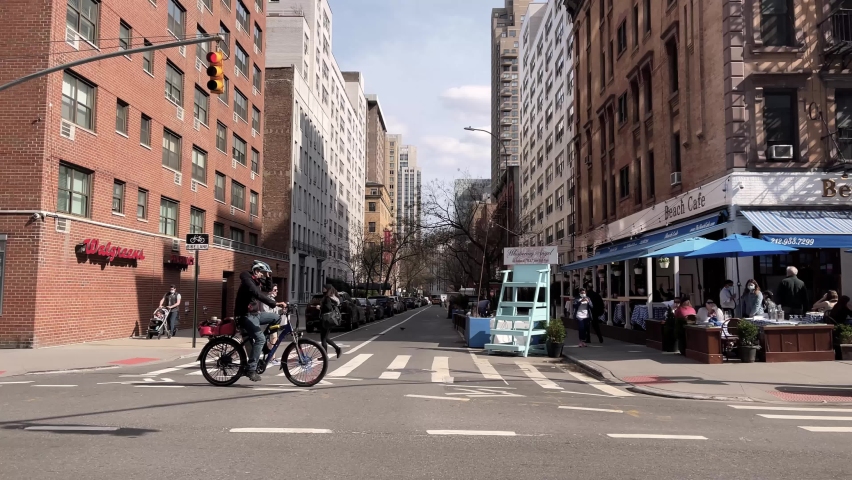 Outdoor Cafe Seating Stock Video Footage - 4K and HD Video Clips ...