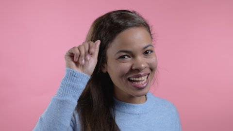 107 Business woman waving bye bye Stock Video Footage - 4K and HD Video ...