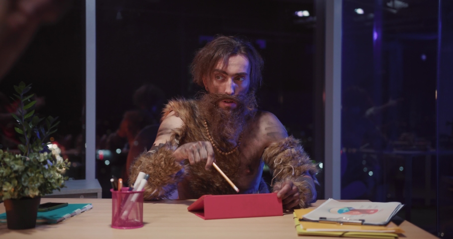 Caveman couple Stock Video Footage - 4K and HD Video Clips | Shutterstock