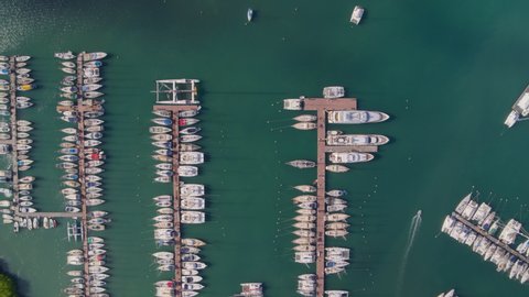Looking Straight Down Boats Moored Sandringham Stock Photo (Edit Now ...