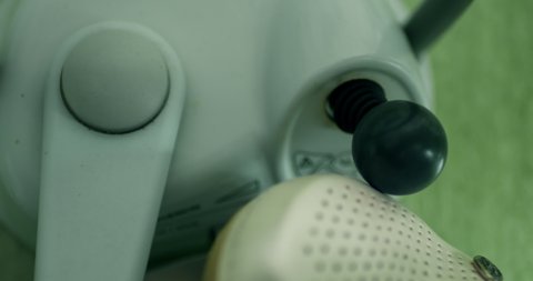 Close Dental Chair Foot Controller Joystick Stock Footage Video (100% ...