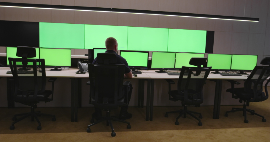 System Security Specialist Working at Stock Footage Video (100% Royalty ...