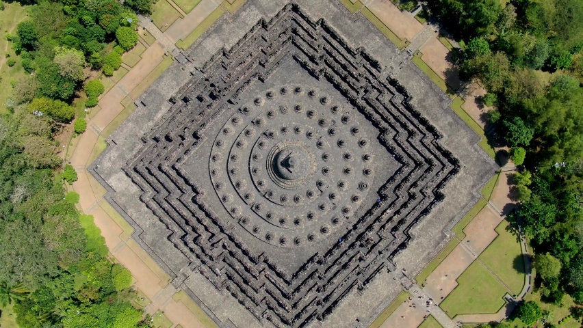 Borobudur aerial view Stock Video Footage - 4K and HD Video Clips ...