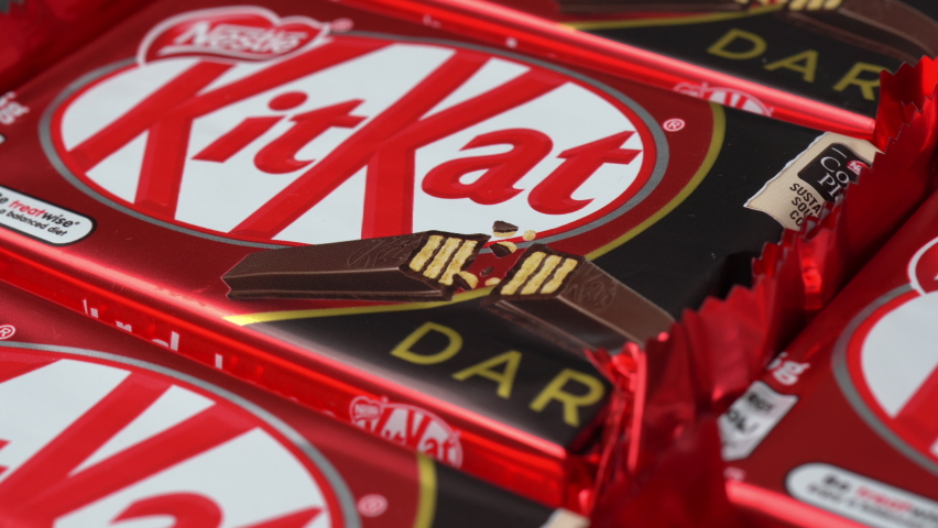 Kit Kat Bars Stock Video Footage - 4K and HD Video Clips | Shutterstock