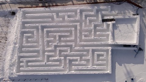 53 Labyrinth Winter Stock Video Footage - 4K and HD Video Clips ...