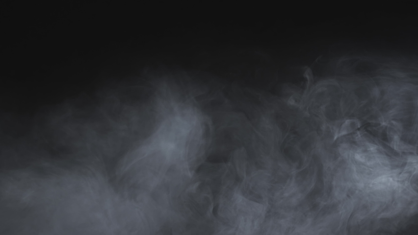 Deep Fog Overlay Black Screen Stock Footage Video (100% Royalty-free ...