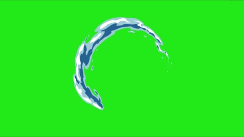 51 Cartoon Water Vortex Videos