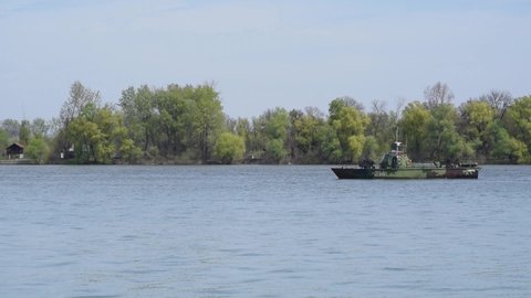 Rpc214 Morava Rpc111 Jadar River Patrol Stock Footage Video (100% ...