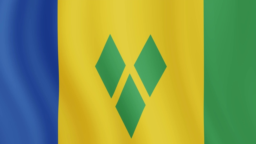 St vincent flag Stock Video Footage - 4K and HD Video Clips | Shutterstock