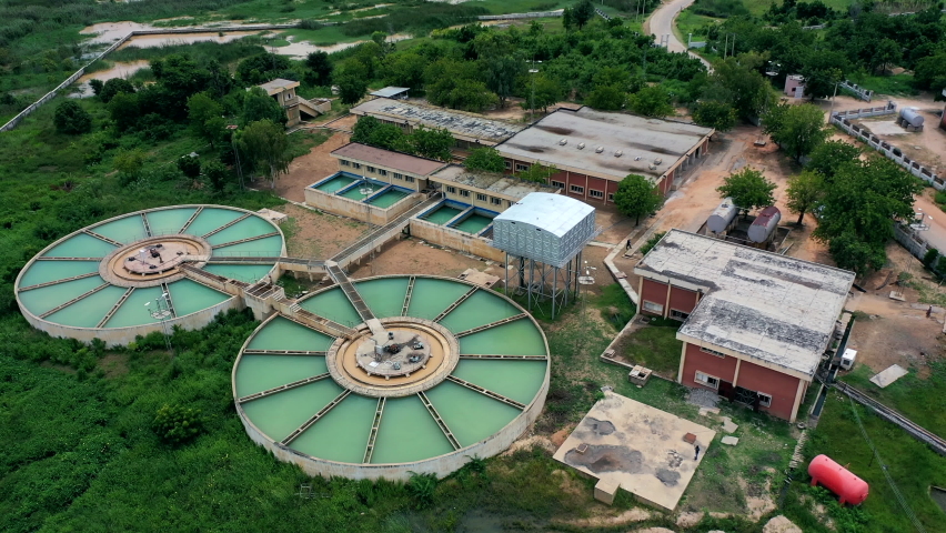 ajiwa dams water purification plant katsina Stock Footage Video (100% ...
