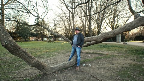 Fat man front view Stock Video Footage - 4K and HD Video Clips ...