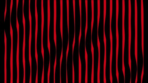 Animated Moving Red Line Like Wave Stock Footage Video (100% Royalty ...