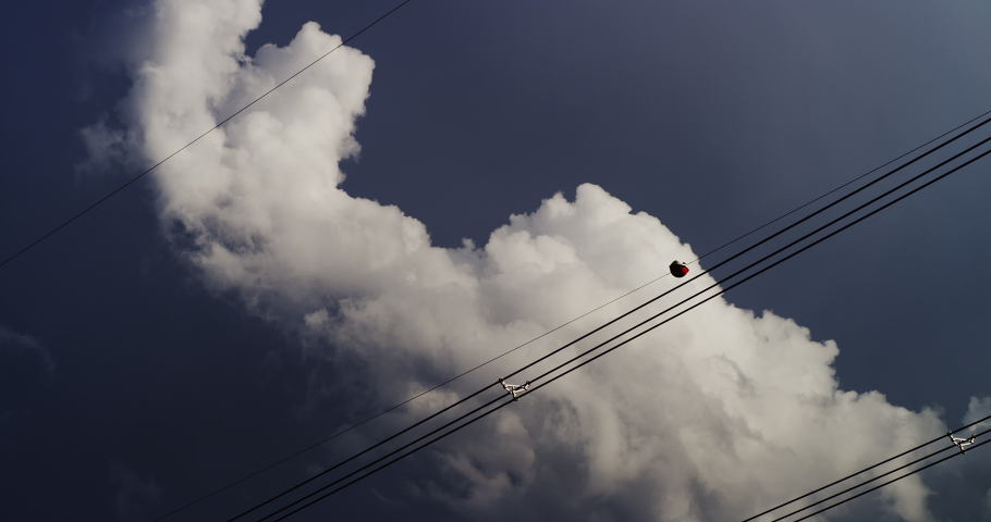 Overhead Wire Marker Stock Video Footage - 4K and HD Video Clips ...