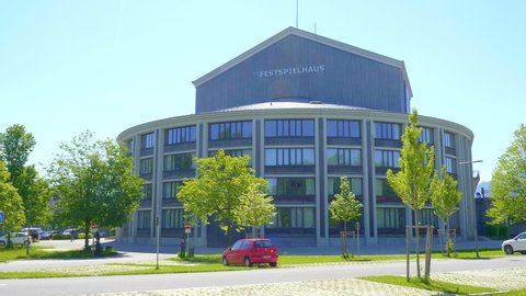 Festival Hall Theater Fuessen Bavaria Called Stock Footage Video (100% ...