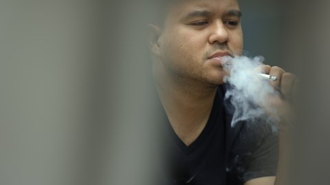 Sick person smoking Stock Video Footage - 4K and HD Video Clips ...