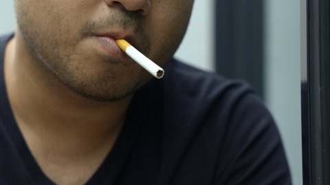 Sick person smoking Stock Video Footage - 4K and HD Video Clips ...