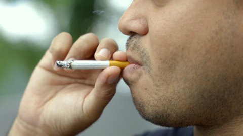 Sick person smoking Stock Video Footage - 4K and HD Video Clips ...