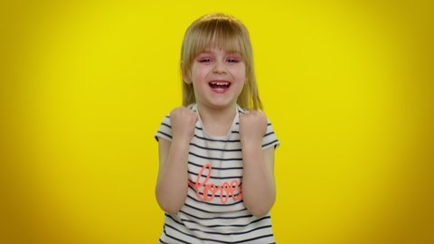 Kid saying yes Stock Video Footage - 4K and HD Video Clips | Shutterstock